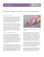 SILCS Diaphragm: Summary of Clinical Evaluations - Reproductive Health ...